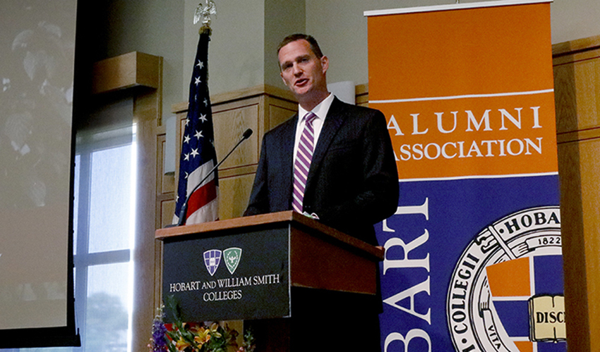 Cushman '96 Honored for EMS Work