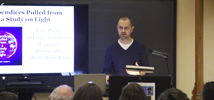 Babbitt Reads from First Book of Poems