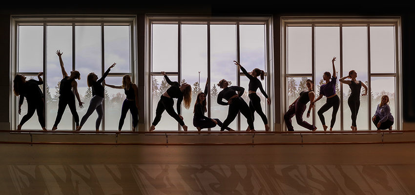 Senior Dance Majors Showcase Choreography, Academic Journeys