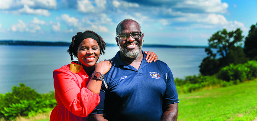 Sharon and Timothy Clark ΓÇÖ87 Create ΓÇ£Aspire HouseΓÇ¥